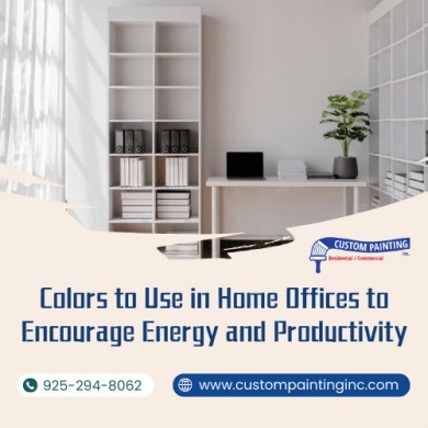 Colors to Use in Home Offices to Encourage Energy and Productivity ...