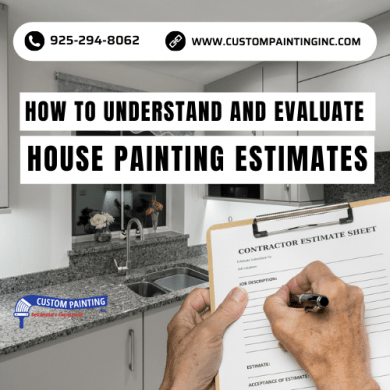 How to Understand and Evaluate House Painting Estimates | Custom ...